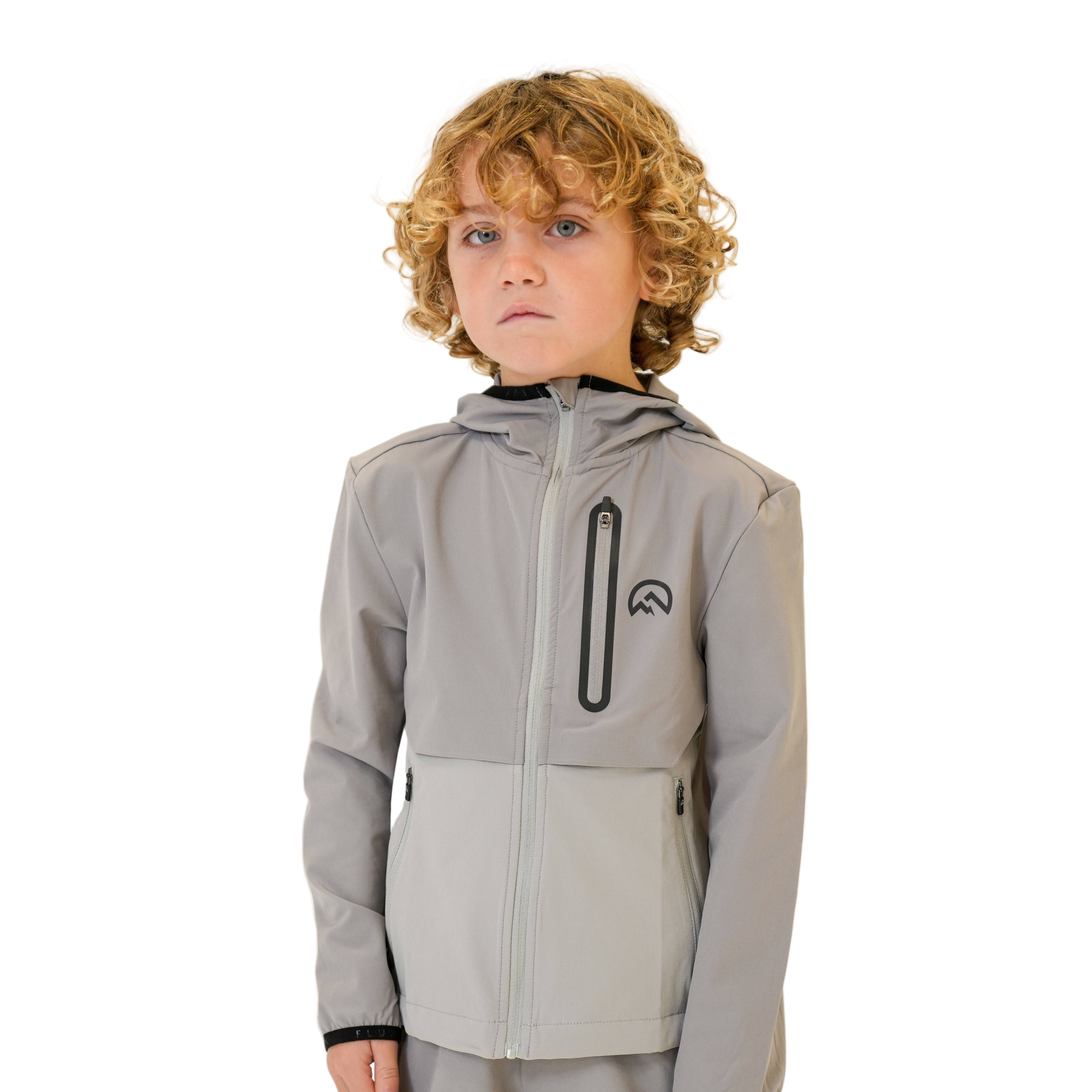 Junior Versatility Jacket - Concrete – Flux Active